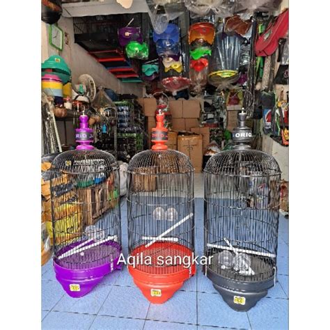 Jual Kandang Sangkar Lovebird PVC Polos Oriq Jaya Shopee Indonesia