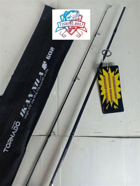 Joran Tornado Ikan Nila 602 8 17 Lbs Carbon Lazada Indonesia