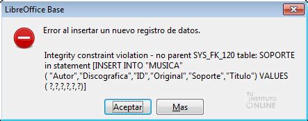 8 Relaciones Entre Tablas Integridad Referencial