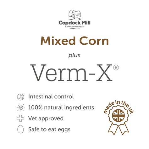 Copdock Mill Mixed Poultry Corn Verm X 20kg