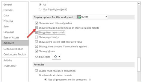 How To Setup To Show Formulas In Cells By Default ExcelNotes