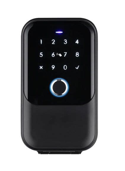 Smart TTlock Keybox K F IP chytrá schránka na klíče se čtečkou otisků prstů a čipů voděodolná