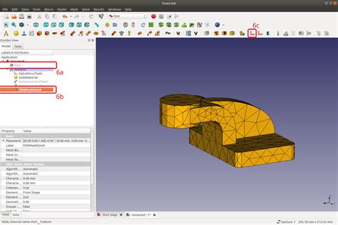 freecad fem workbench calculix 2 14