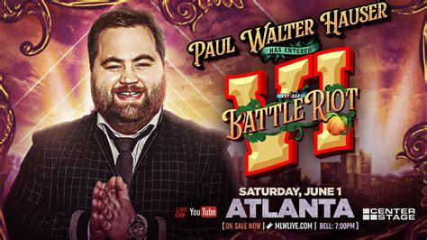 Paul Walter Hauser Enters Mlw Battle Riot Vi Fightful News