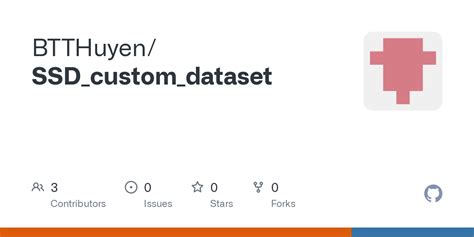 GitHub BTTHuyen SSD Custom Dataset