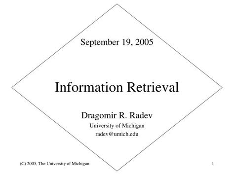 Ppt Information Retrieval Powerpoint Presentation Free Download Id