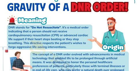Dnr Meaning What Is A Dnr Order • 7esl