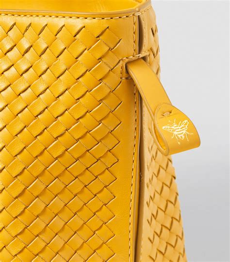 Womens Aspinal Of London Yellow Mini Leather Paris Bag Harrods