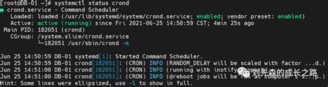 Linux 定时任务执行脚本【详细版】 墨天轮