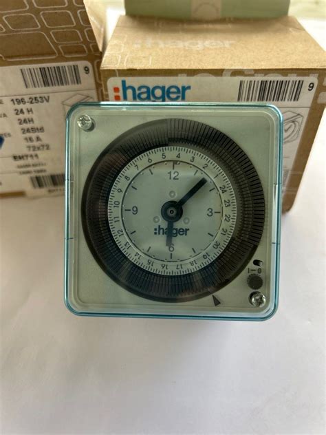 Hager Time Switch Everything Else Others On Carousell
