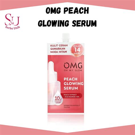 Jual Omg Oh My Glow Peach Glowing Serum 75 Ml Shopee Indonesia