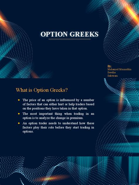 Derevatives Presentation Pdf
