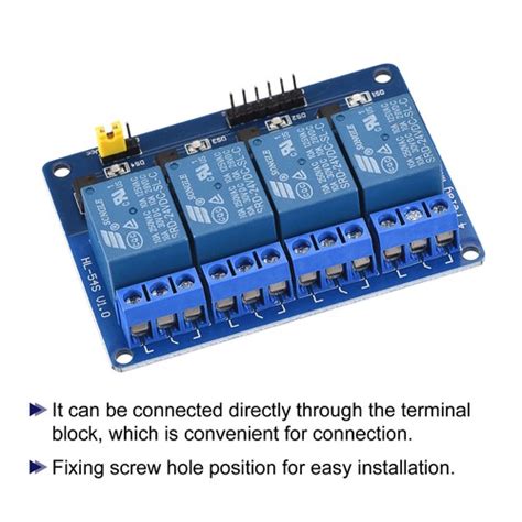 Relay Module Channel V Low Level Trigger Module Ubuy India