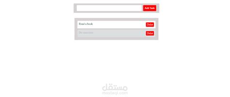 بناء تطبيق مهام يومية تفاعلي بلغة java script وتصميمها بلغات HTML CSS