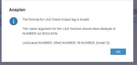 Will Lag Function Works For Boolean Formatted Lineitem Anaplan Community