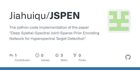 GitHub Jiahuiqu JSPEN The Python Code Implementation Of The Paper