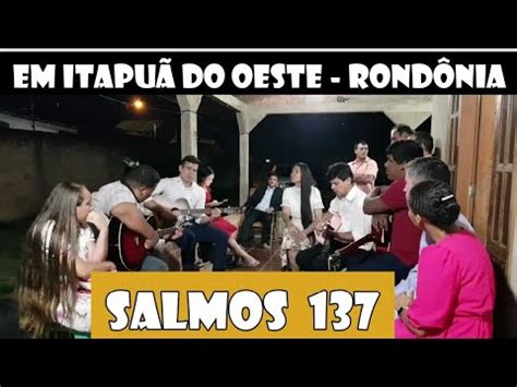 Salmos Cantado Na Comunh O Irm Os Do Cear Nos Visitando Aqui Em