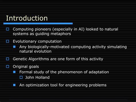Ppt Genetic Algorithms Powerpoint Presentation Free Download Id 891395