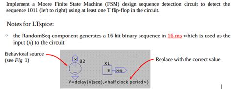solved implement a moore finite state machine fsm design