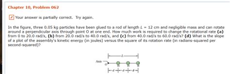 Chapter 10 Problem 062 Your Answer Is Partially Correct Try Again In