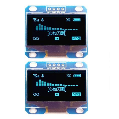 2 шт 1 3 дюймовый Iic I2c последовательный 128x64 Sh1106 Oled ЖК дисплей купить на Ozon по