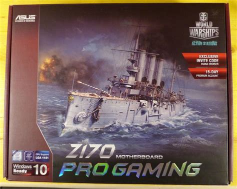 Asus Z170 Pro Gaming Motherboard Unboxing Updated Geeks3d