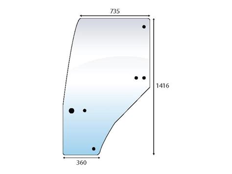 Door Glass Lh