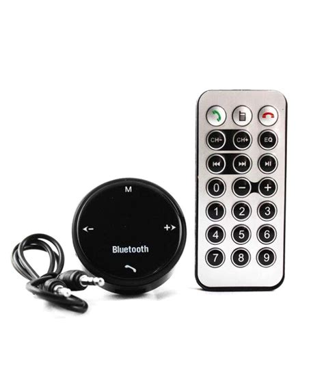 Buy Shopizone Wireless Bluetooth FM Car Transmitter Transmitter Black Online At Best Price In