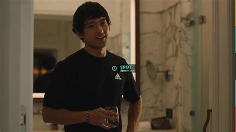 Adidas Black T Shirt Worn By Ethan Spiller Will Sharpe As Seen In The White Lotus Tv Series