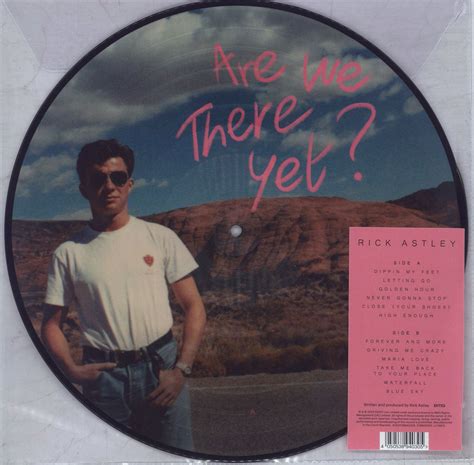 Rick Astley Are We There Yet Uk Picture Disc Lp —