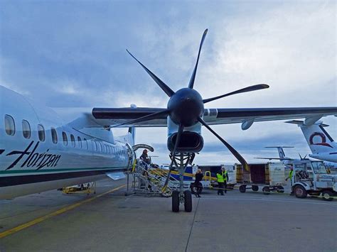 Hijacker Crashes Horizon Air Q400 Turboprop On A Puget Sound Island