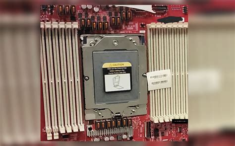 Amd Sp5 Socket Lga6096 For Epyc Zen4 Genoa Processors Pictured