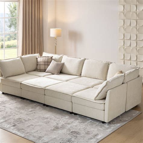 Victoria Oversized Soft Sectional Couch With Storage Hulala Home
