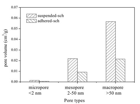 Micropore Mesopore And Macropore Volumes Of Schwertmannite Adhered To