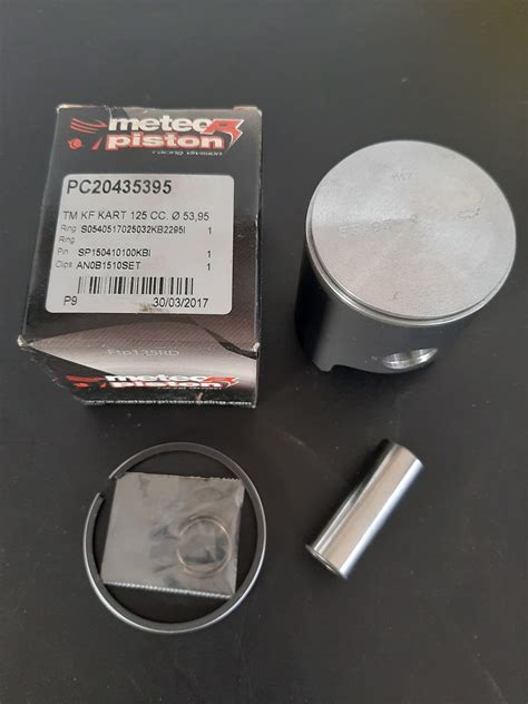 PISTONE METEOR PER MOTORI KF Go Kart Ghidella