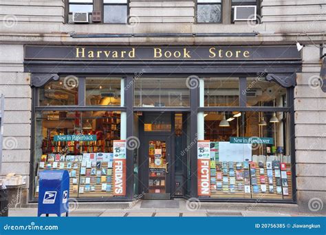 Harvard Book Store Boston Usa Editorial Image Image Of American House 20756385