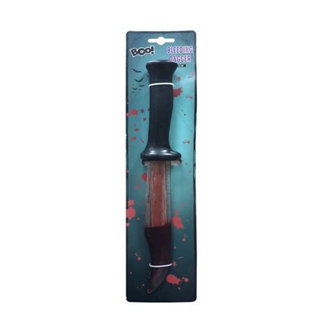 Halloween Bleeding Dagger Costume Weapon 33cm
