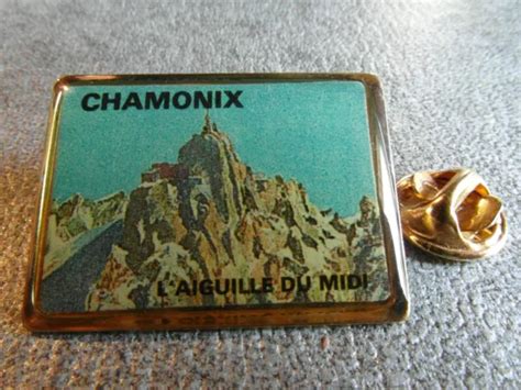 Rare Pins Pins Village De France Chamonix Aiguille Du Midi Ville