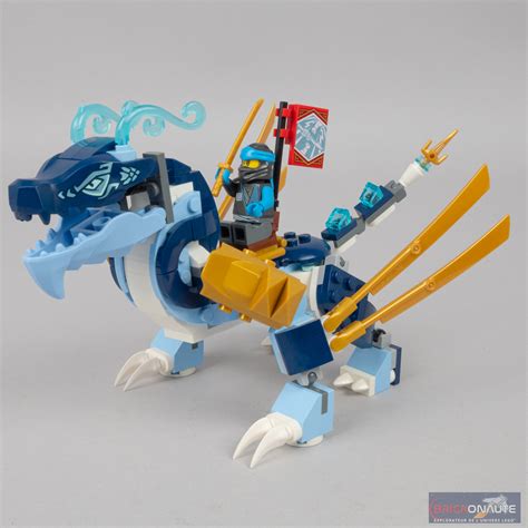 Nyas Water Dragon Evo Lego Ninjago 71800 Mini Review Brickonaute