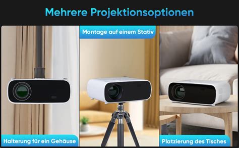 Mini Projector With Bluetooth And Wifi 18000 Lumens Projector Size 200