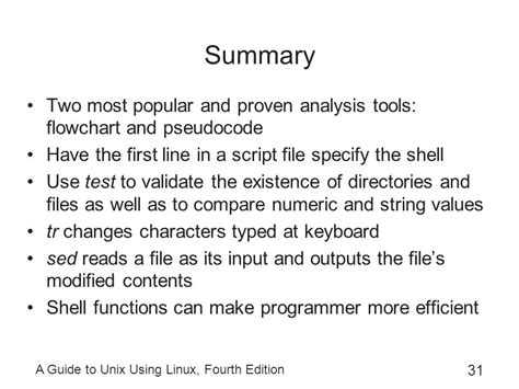 A Guide To Unix Using Linux Fourth Edition Ppt Video Online Download