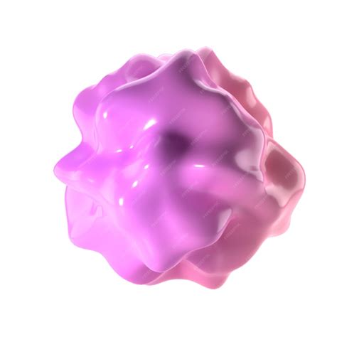 3d形 抽象的な液体と球状の要素 液体物質の現実的なイラスト トレンディなバナーやポスターデザイン 未来的な背景 隔離された透明 Png