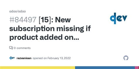 15 New Subscription Missing If Product Added On Confirmed Sale Order
