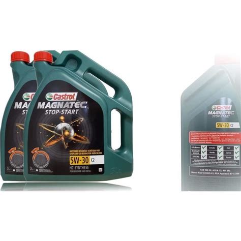 Castrol Magnatec W U C Huile Moteur Huile Moteur Cdiscount Auto
