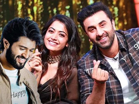 Ranbir Kapoor Makes Rashmika Mandanna Choose Between Him And Vijay
