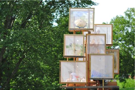 Stacked Frames In Urban Landscape Design