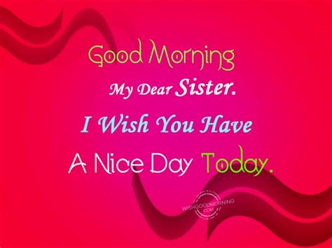20 Good Morning Pics For My Sister