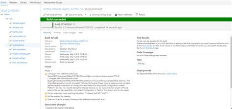 Tfs Issue Related To Aspnet Website Deployment Using Vsts Stack