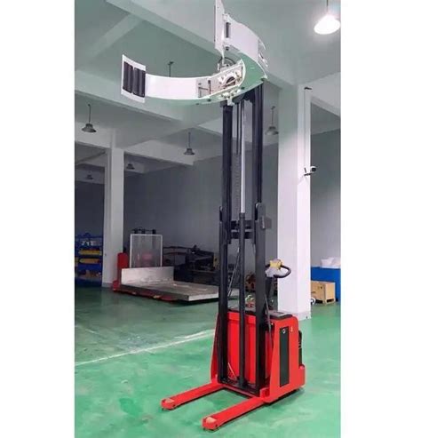 Electric Drive System Full Electric Roll Stacker With Leg For Holding