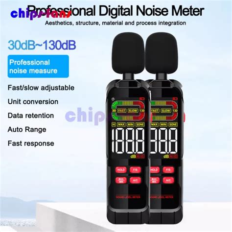 NIVEAU SONORE NUMÉRIQUE écran LCD testeur de bruit mesure 30 130 Mo